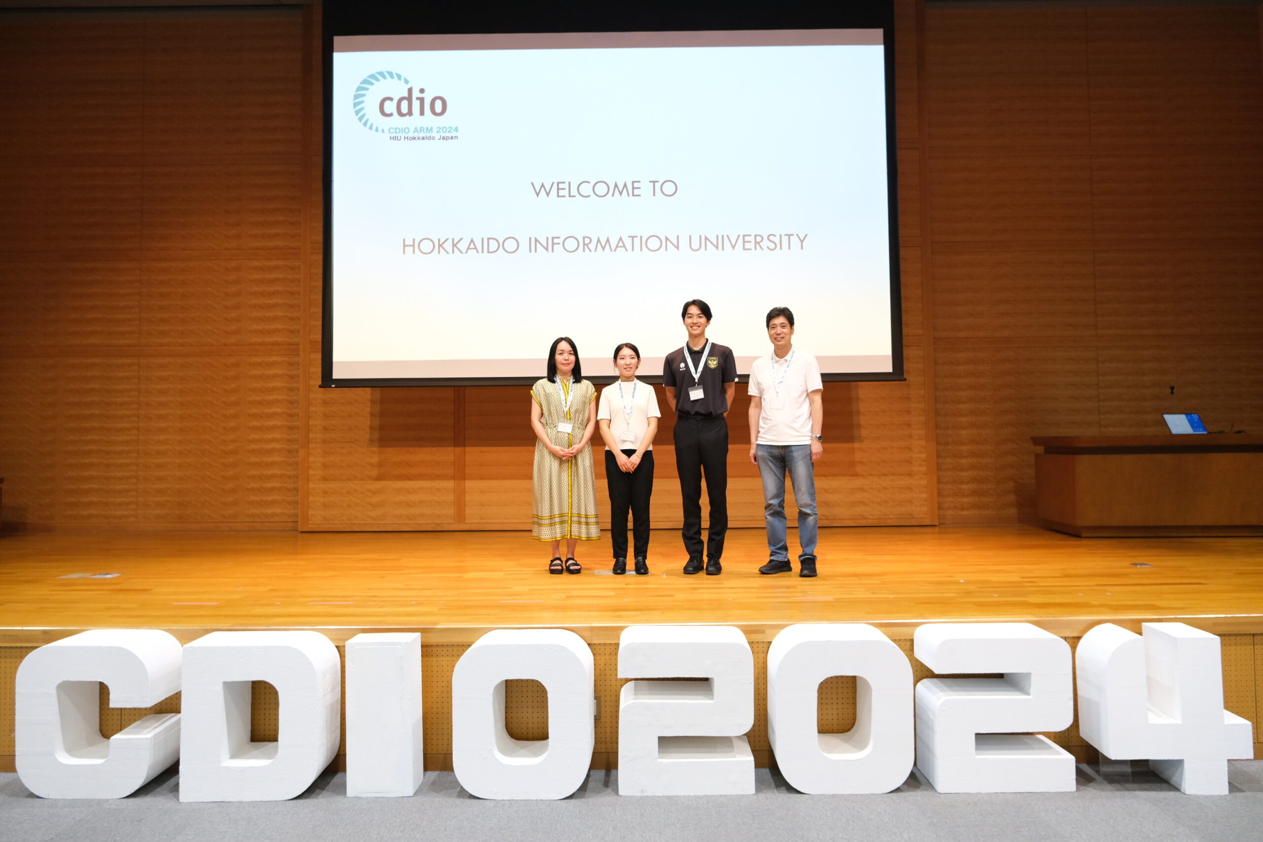 CDIO国際会議「2024 CDIO Asian Regional Meeting」で講演しました | 北星学園大学・北星学園大学短期大学部